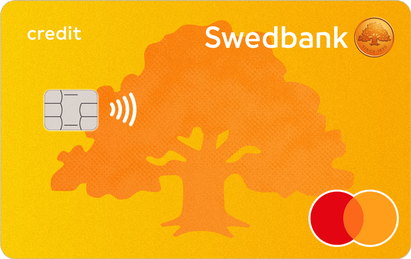 Revolving credit card - Swedbank